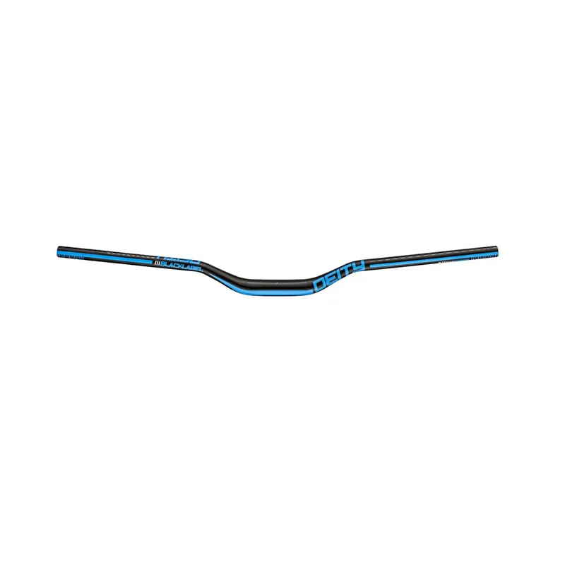 Deity Black Label Alloy Bars with 31.8mm bore and 38mm rise Blue