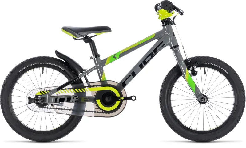 Cube Kid 160 2019 Grey Green Kiwi