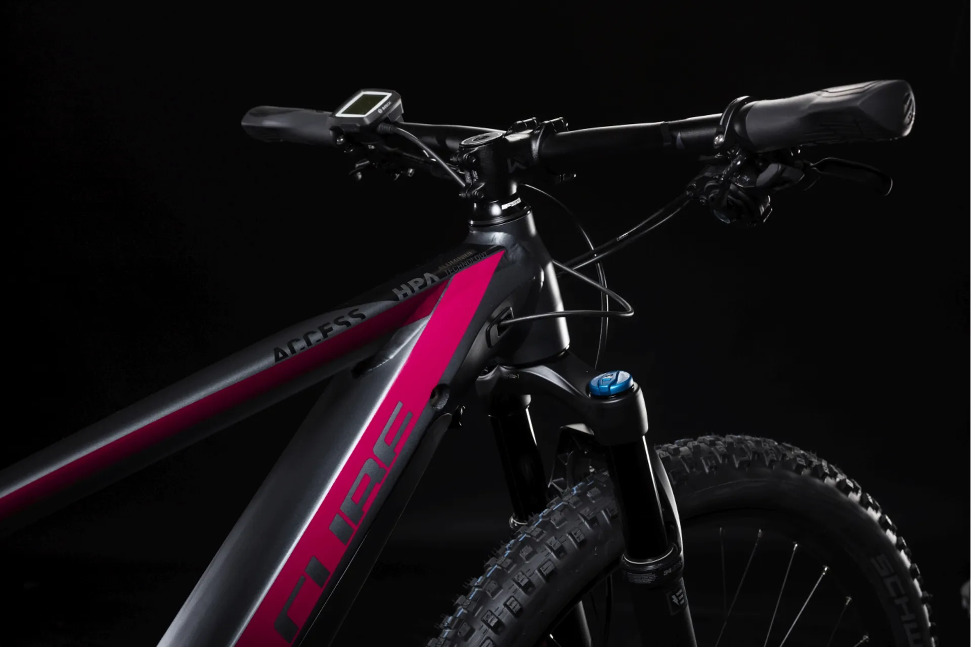 Cube Access Hybrid SLT 500 Kiox Pedal Assist 2019 Iridium/Berry