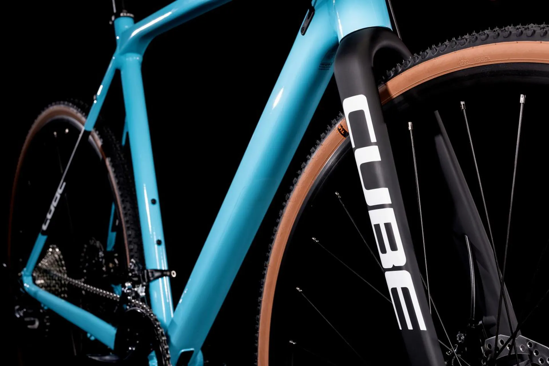 2022 Cube Cross Race Pro Cyclocross Bike in Blue and Black