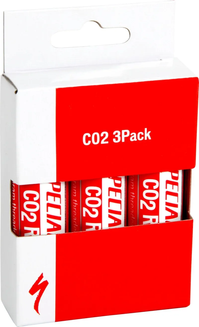 Specialized Co2 Cannister 3 Pack Silver